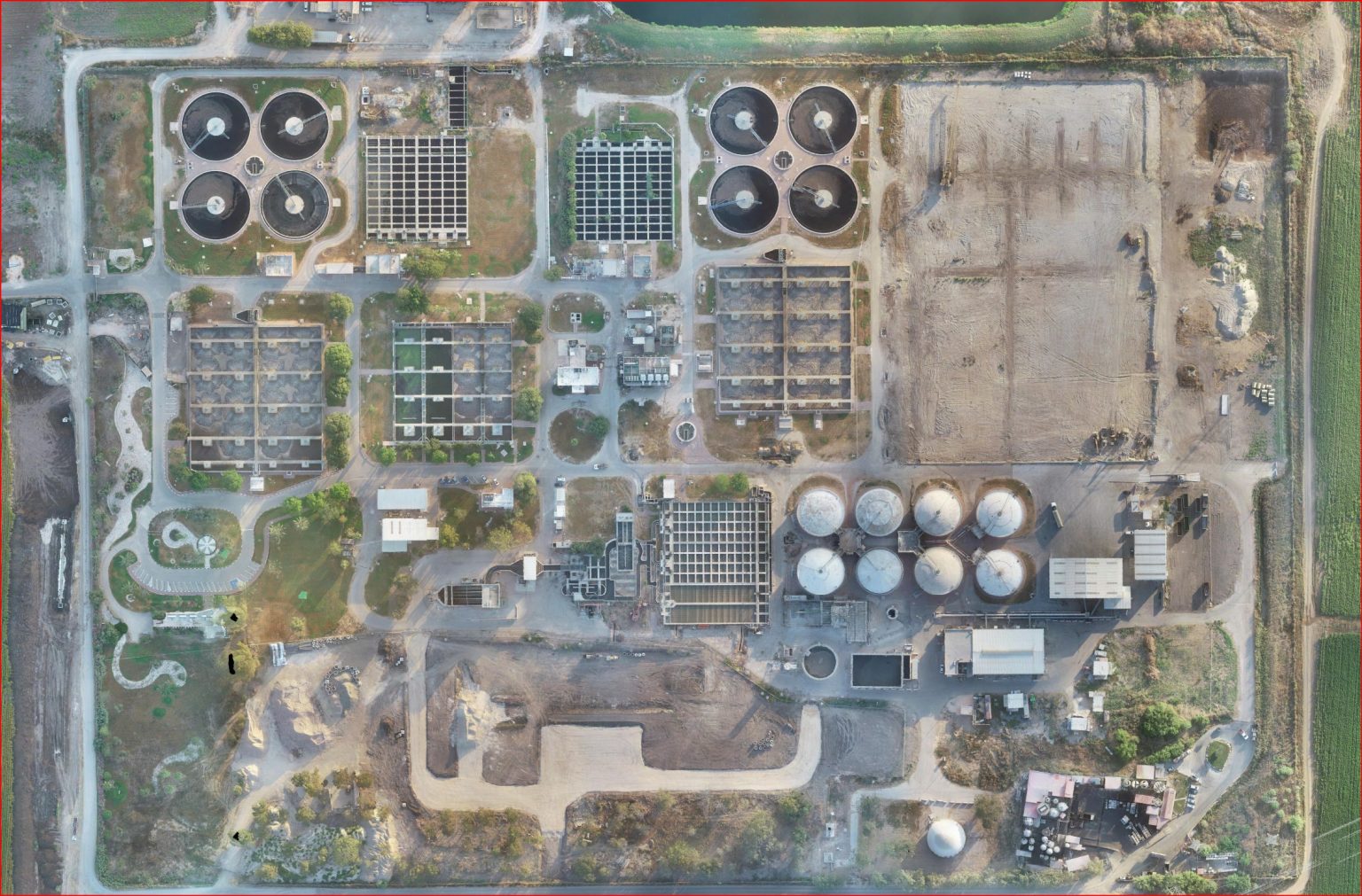 Shafdan Anarobic Digesters